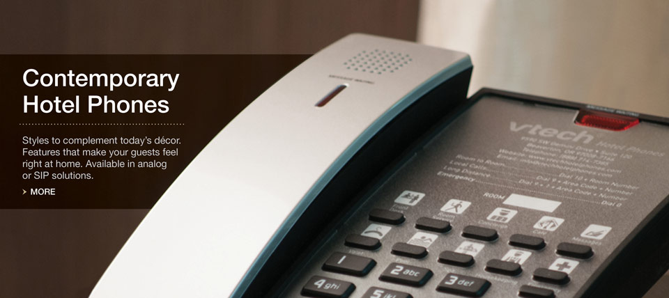 Official VTech Hotel Phones | VTech® Hotel Phones