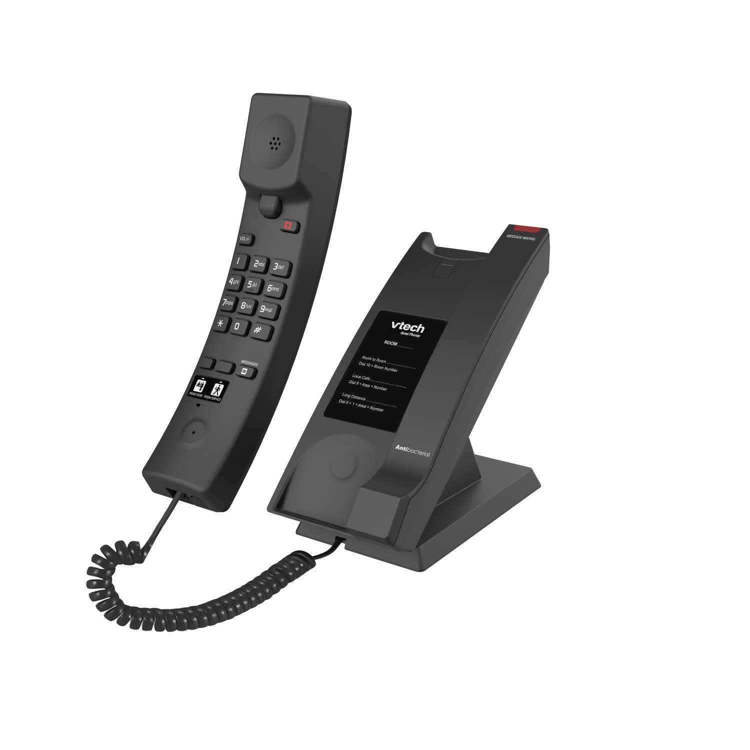 1-Line Analog Corded Phone - VTech® Hotel Phones